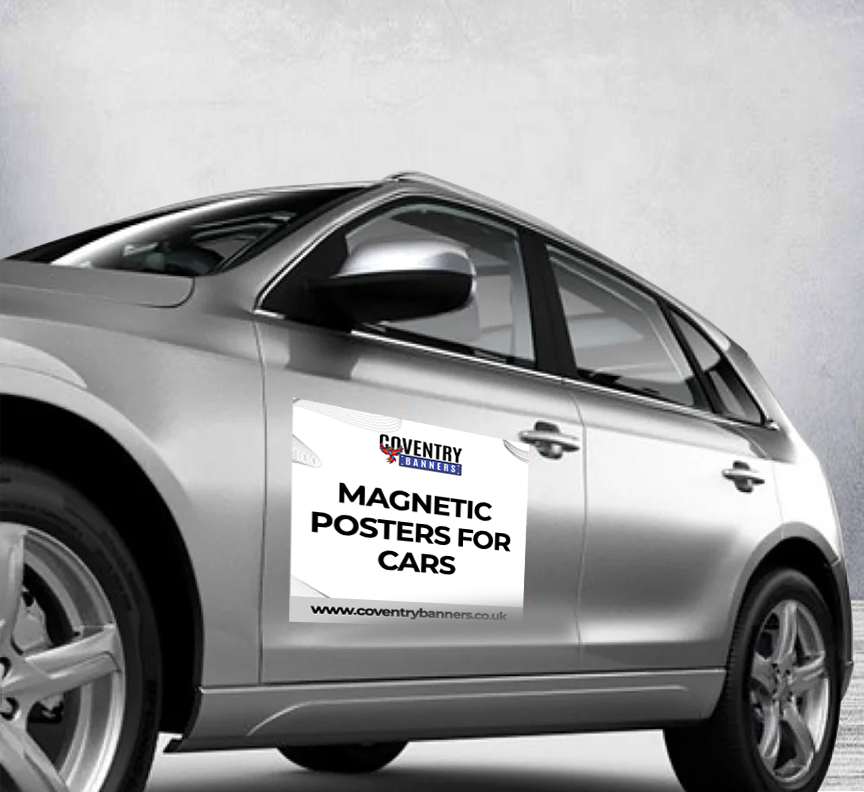 Magnetic Posters for Cars Same Day & Next Day Printing Coventry
