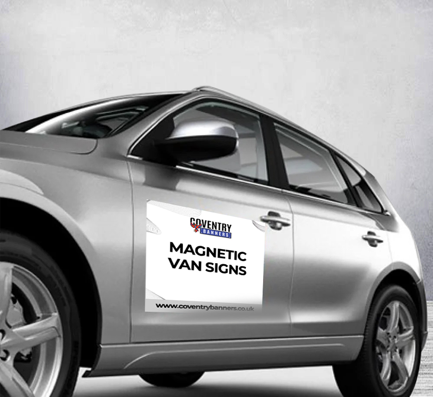 Magnetic Van Signs Same Day & Next Day Printing Coventry