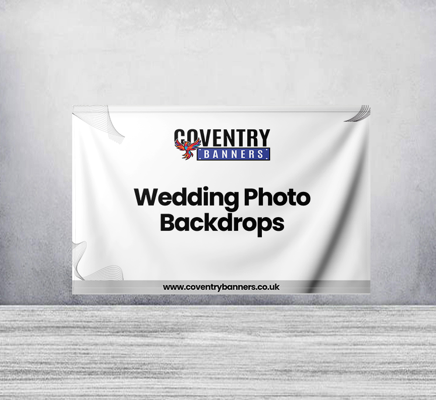 Wedding Photo Backdrops Same Day & Next Day Printing Coventry